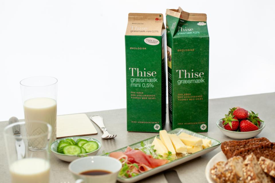 Græsmælk fra Thise mejeri